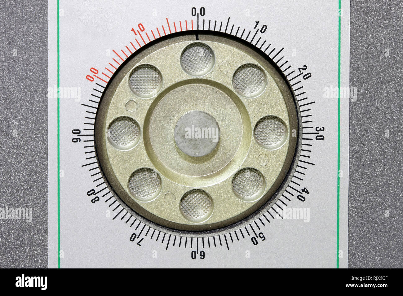 Circle safe combination dial lock with numbers Stock Photo - Alamy