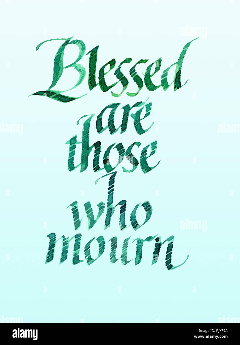 Bleeding calligraphy hi-res stock photography and images - Alamy