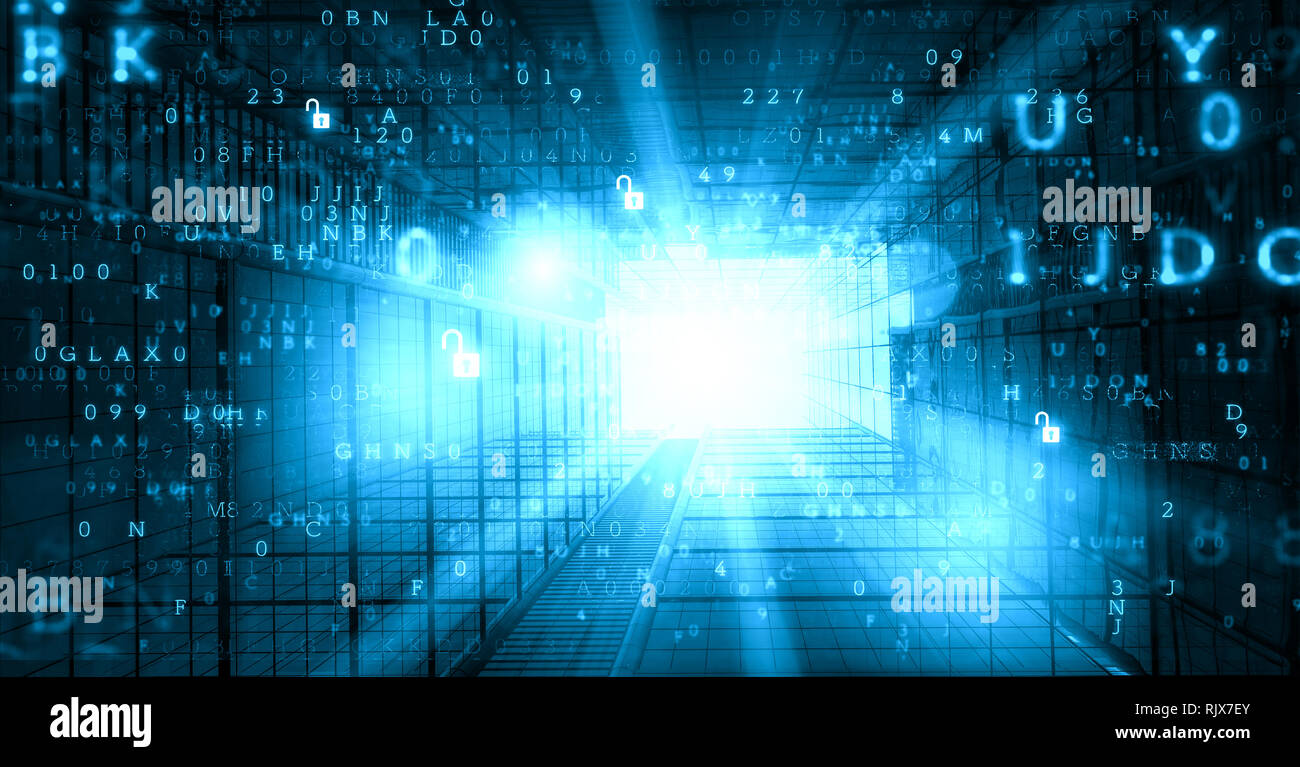 Bottom angle view of glass blue building Stock Photo - Alamy