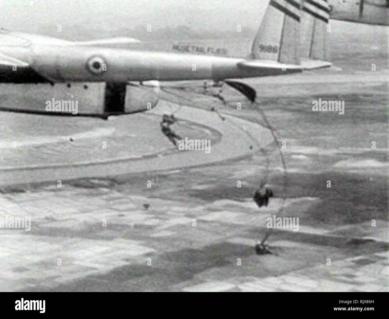 French-marked USAF C-119 flown by CIA pilots over Dien Bien Phu in 1954 ...