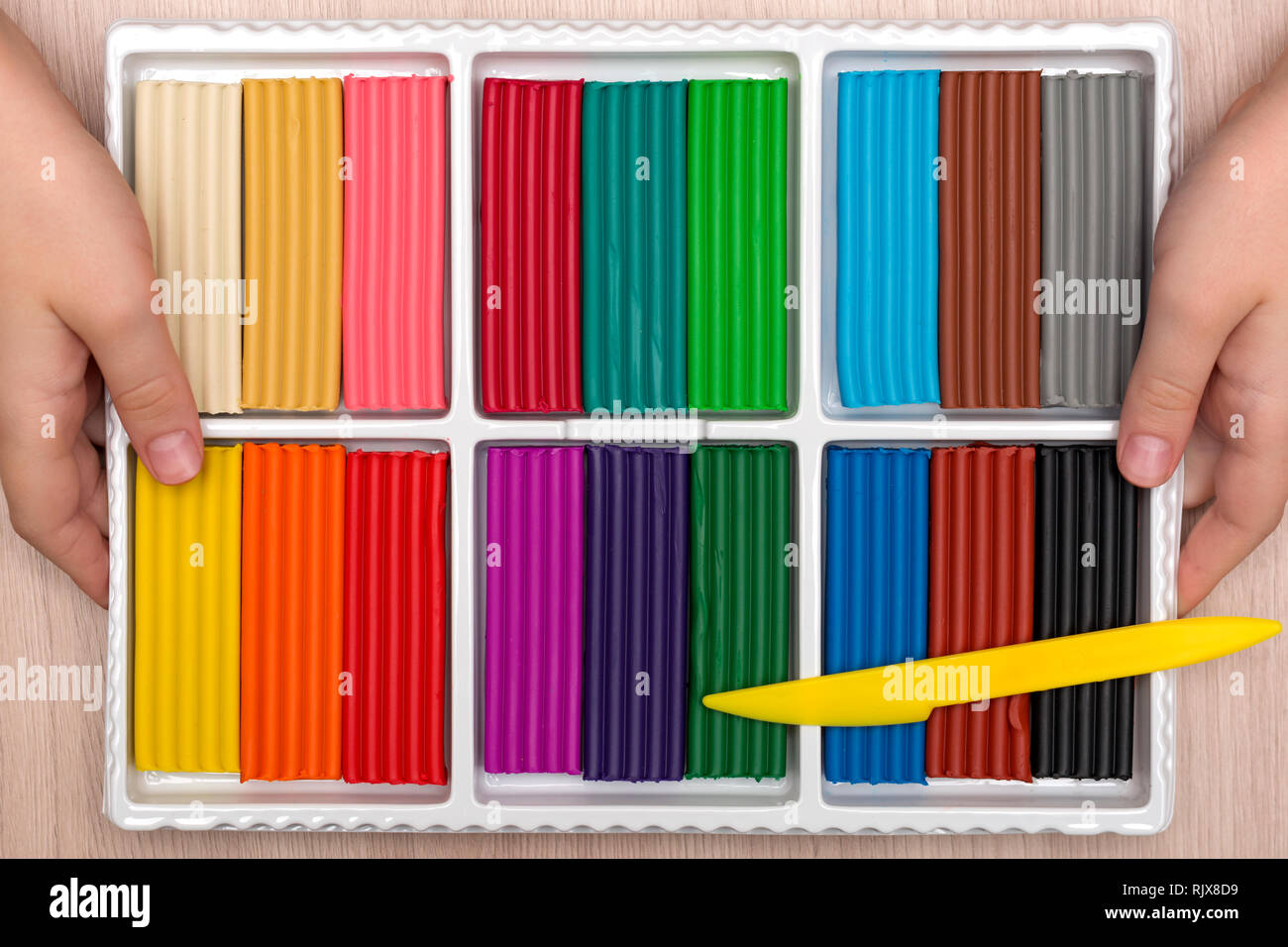 Plasticine modelling hi-res stock photography and images - Alamy