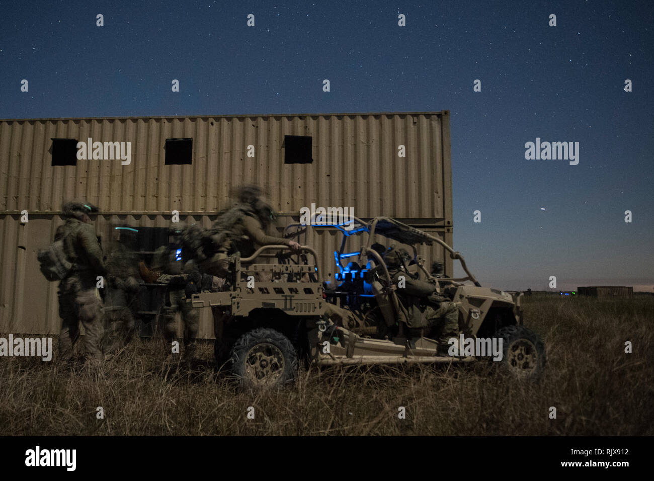 Special Tactics operators with the 23rd Special Tactics Squadron ...