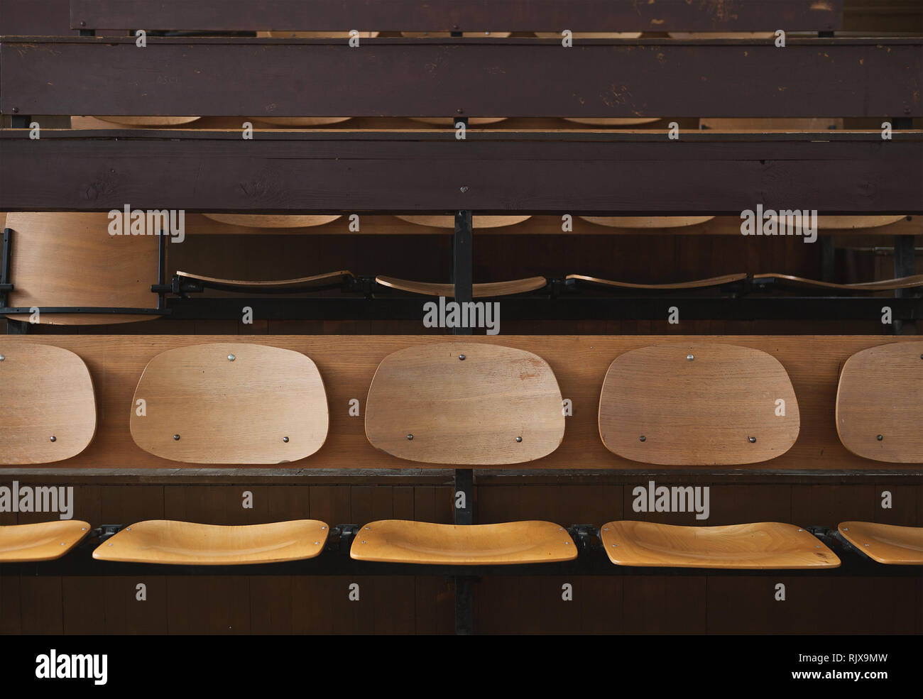 Wooden amphitheater hi-res stock photography and images - Alamy