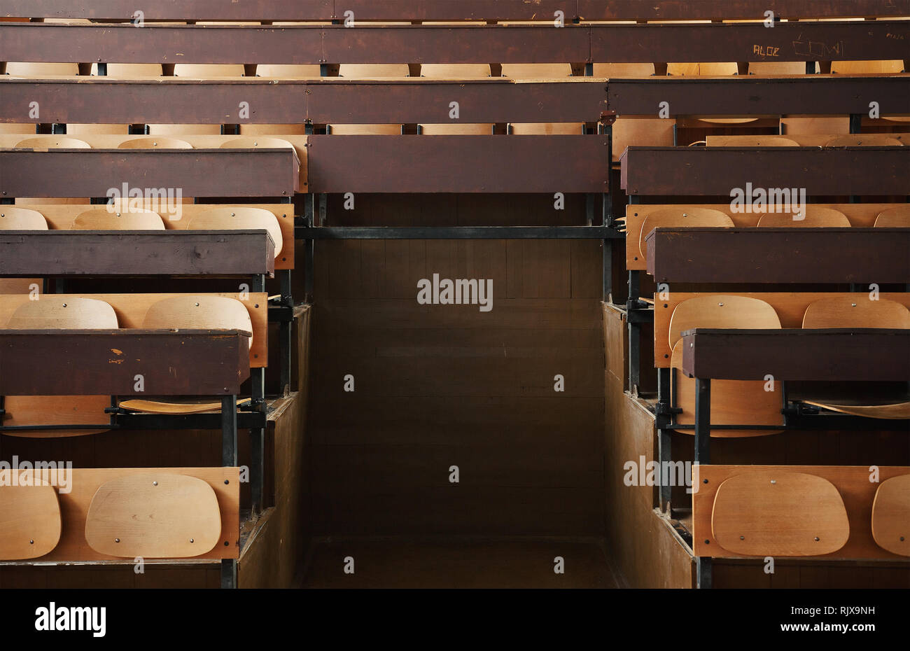 Wooden amphitheater hi-res stock photography and images - Alamy