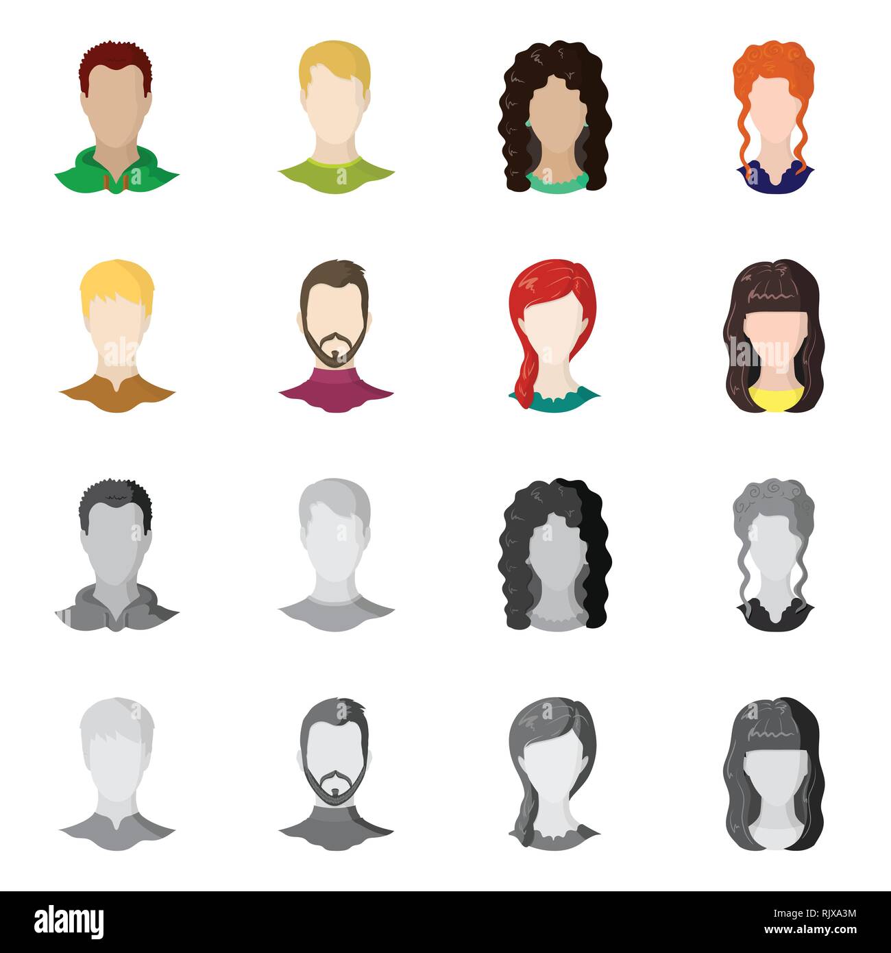 Vector design of professional and photo logo. Set of professional and ...