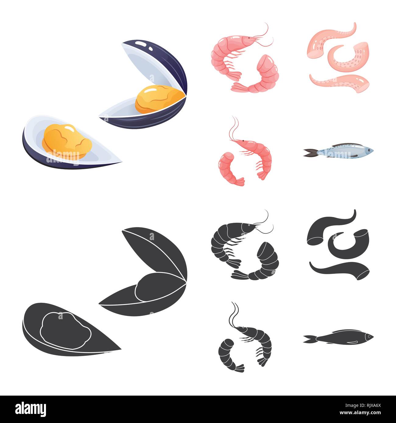 Giant shrimp Stock Vector Images - Alamy