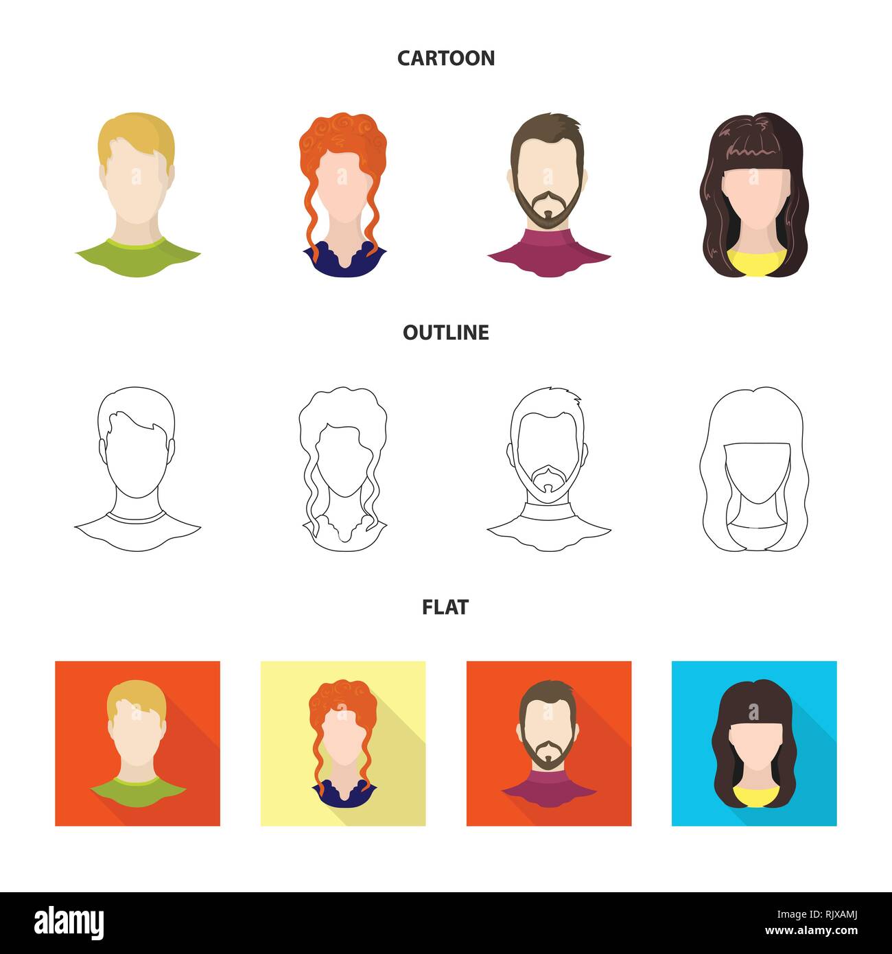Vector illustration of professional and photo logo. Set of professional ...