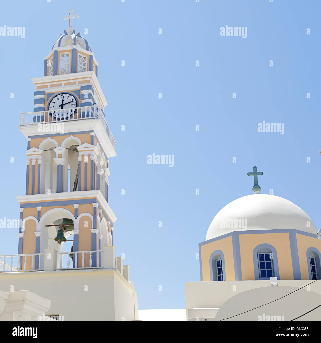 Fira main town santorini greece hi-res stock photography and images - Alamy
