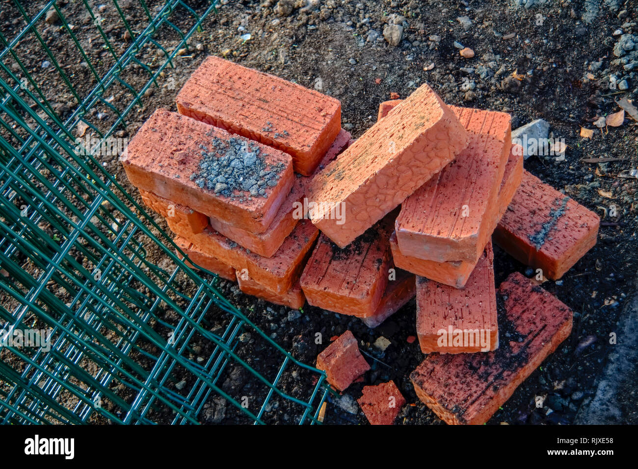 Rubble scattered hi-res stock photography and images - Alamy