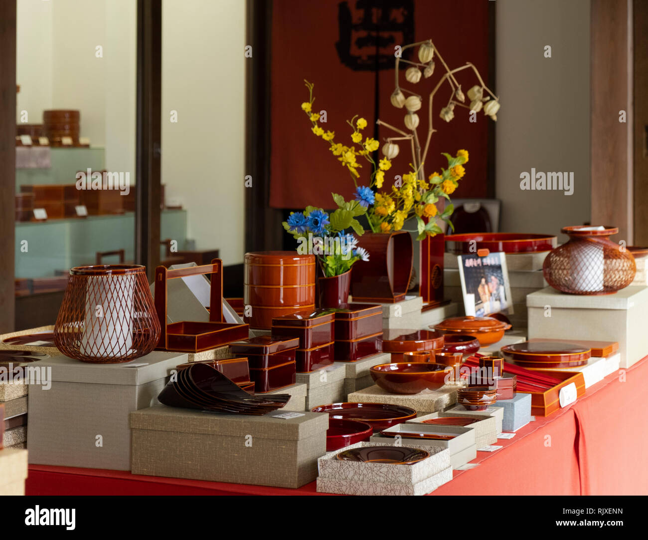 Lacquerware japan hi-res stock photography and images - Alamy