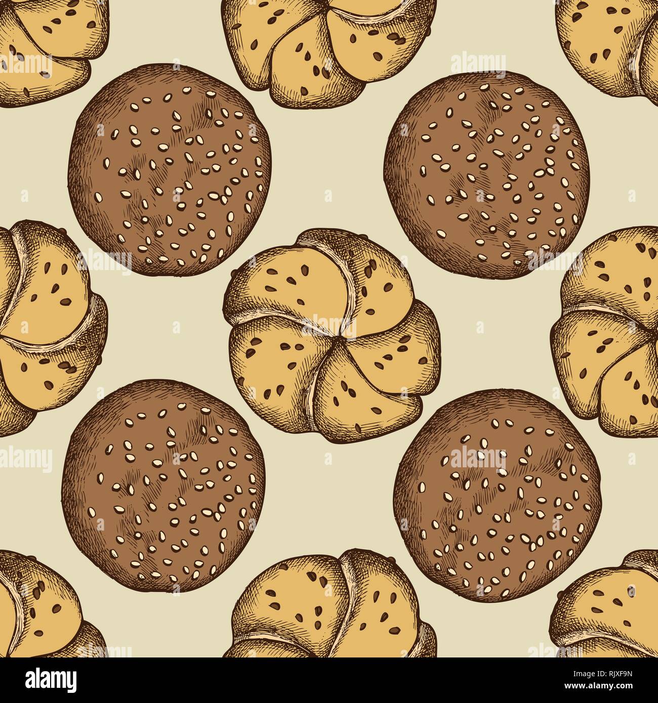 Prepare bread Stock Vector Images - Alamy