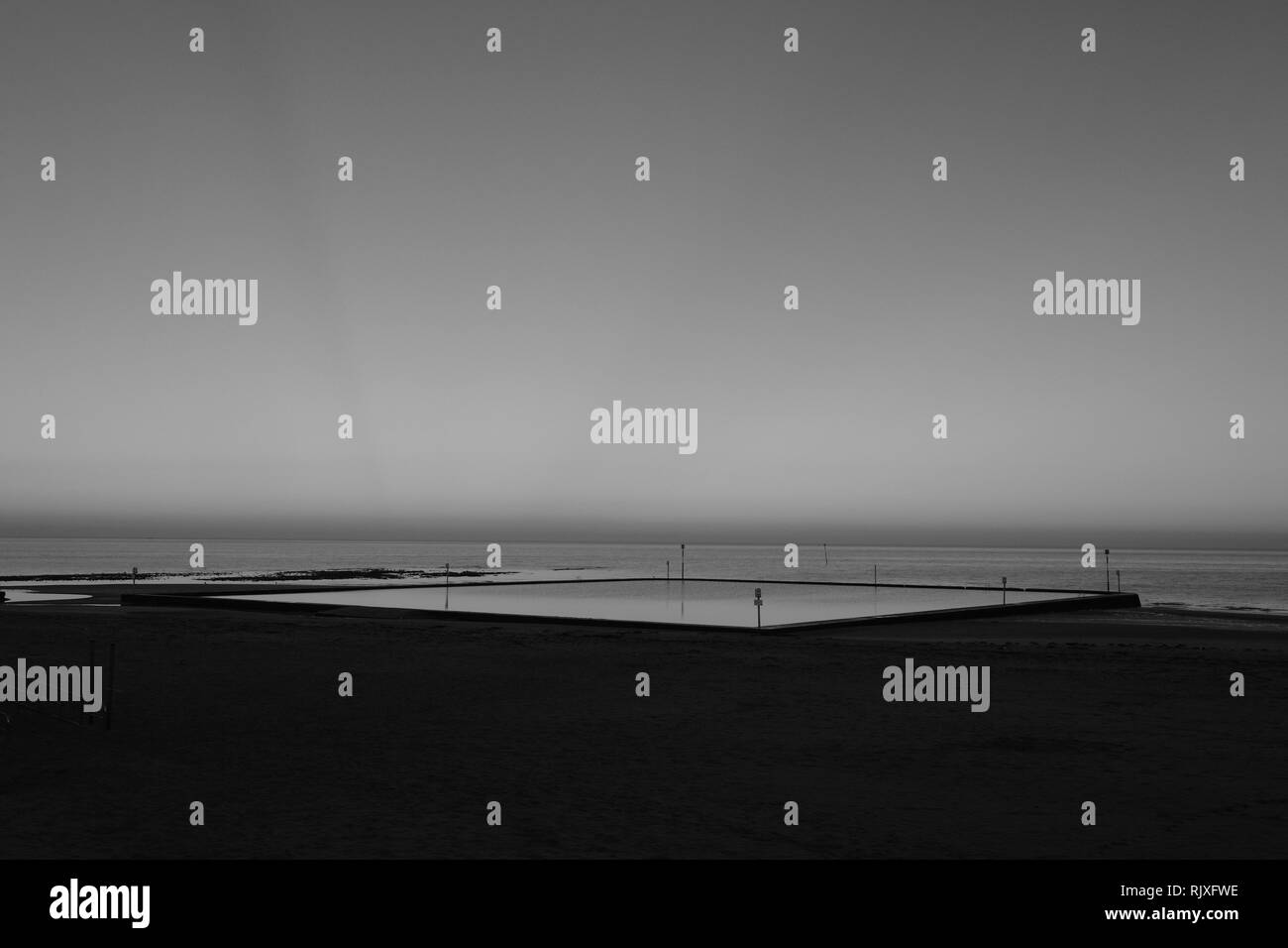 Walpole Bay Tidal Pool Margate Southeast Coast Kent England Seaside ...