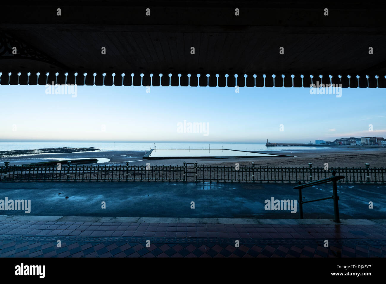 Walpole Bay Tidal Pool Margate Southeast Coast Kent England Seaside ...