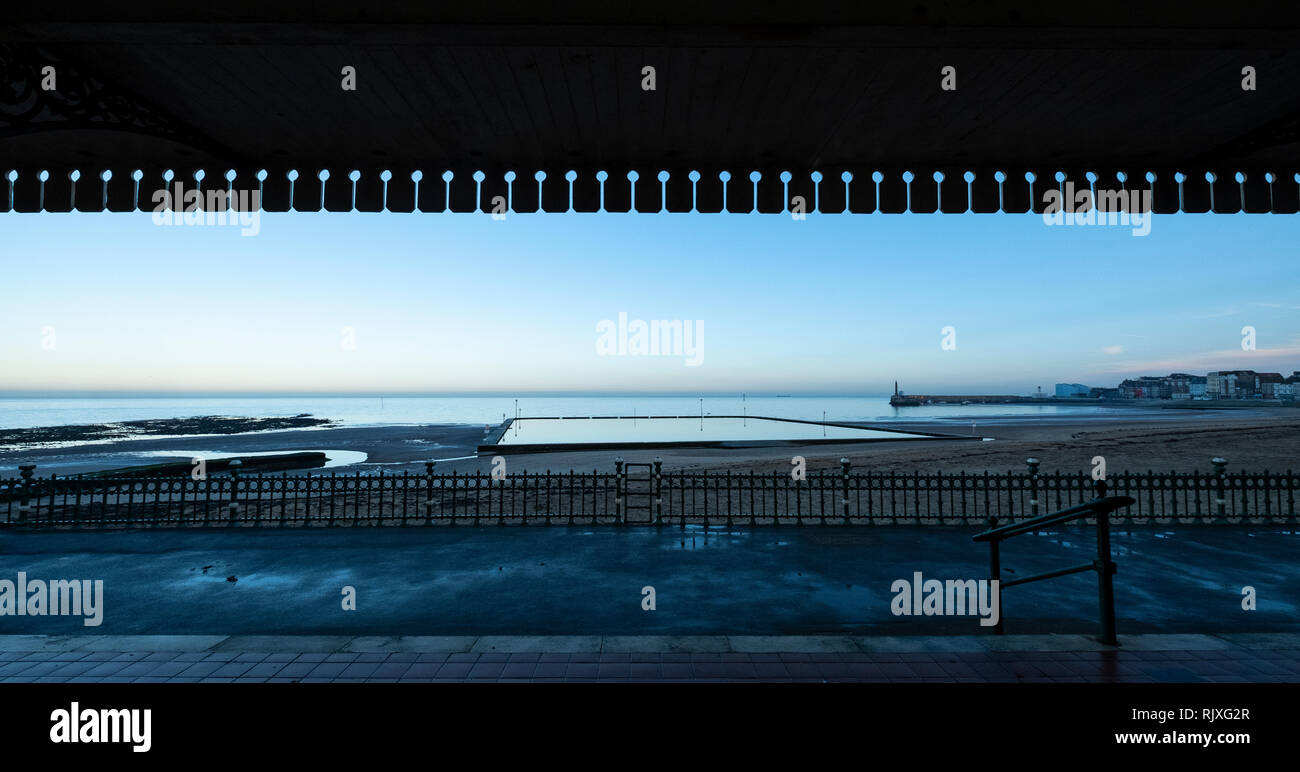 Walpole Bay Tidal Pool Margate Southeast Coast Kent England Seaside ...
