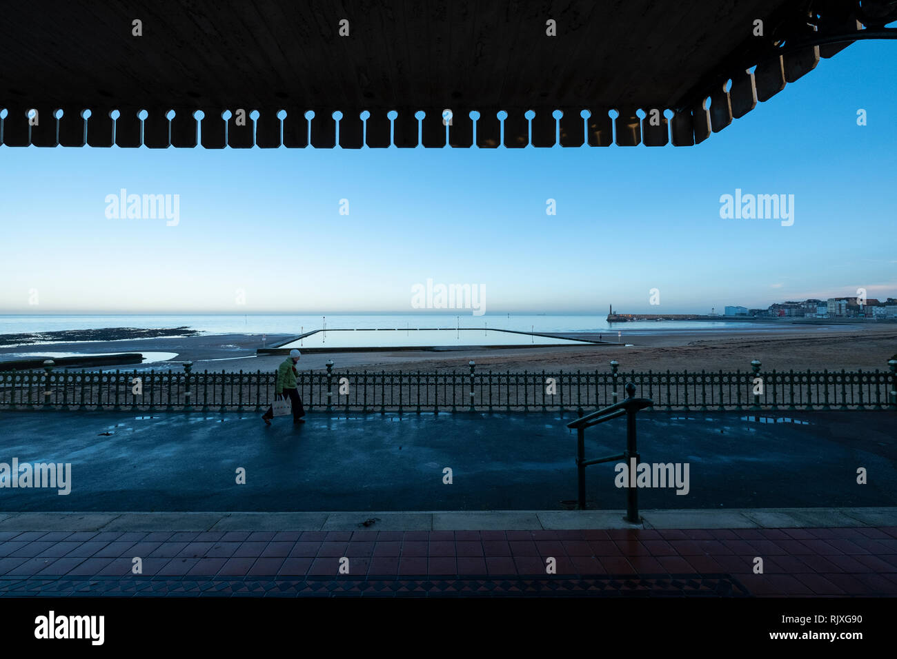 Walpole Bay Tidal Pool Margate Southeast Coast Kent England Seaside ...