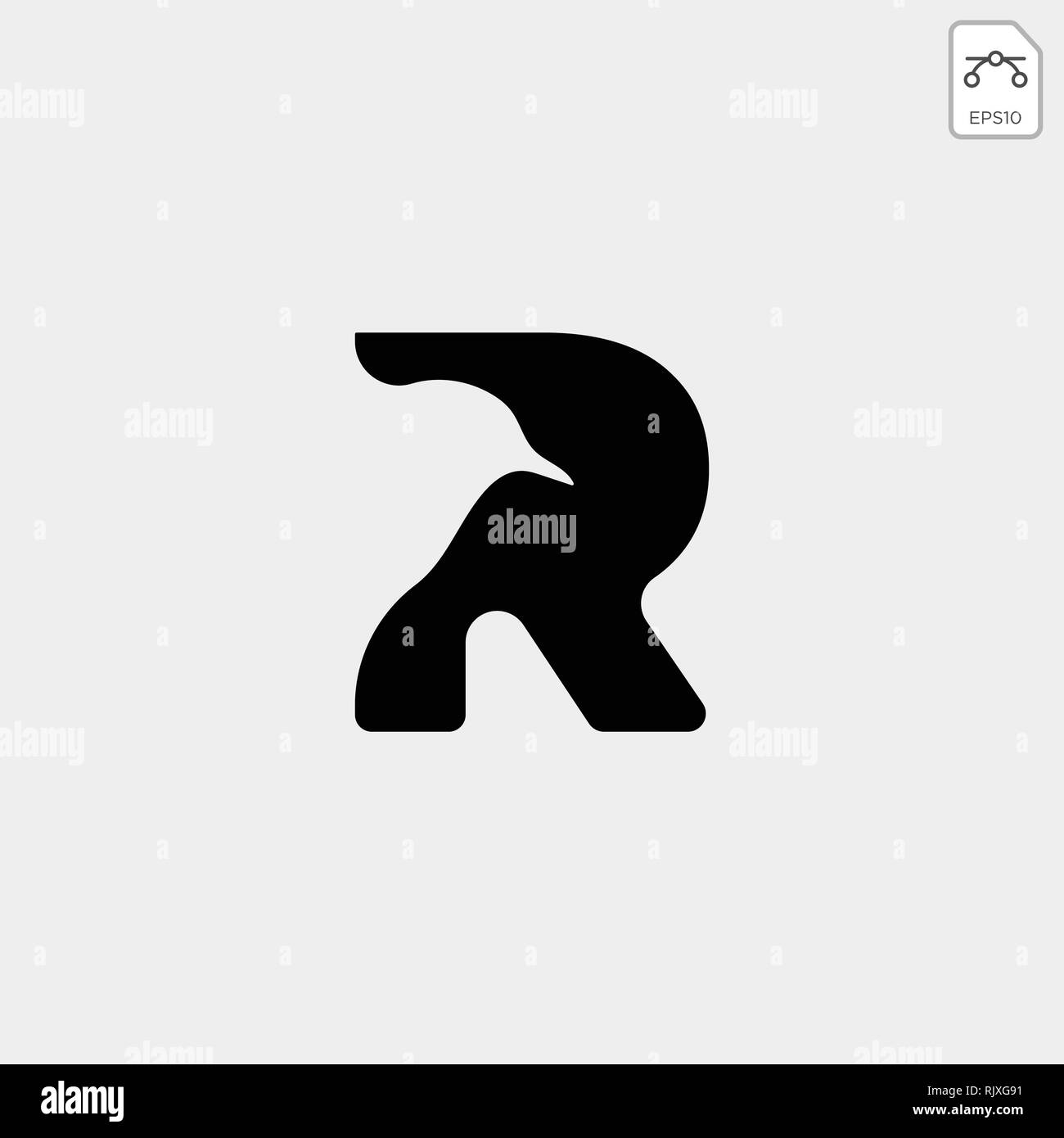 Logo leter r hi-res stock photography and images - Alamy