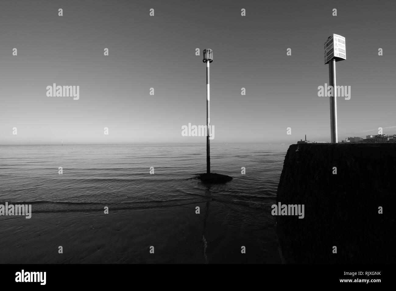 Margate Harbour Southeast Coast Kent Stock Photo - Alamy