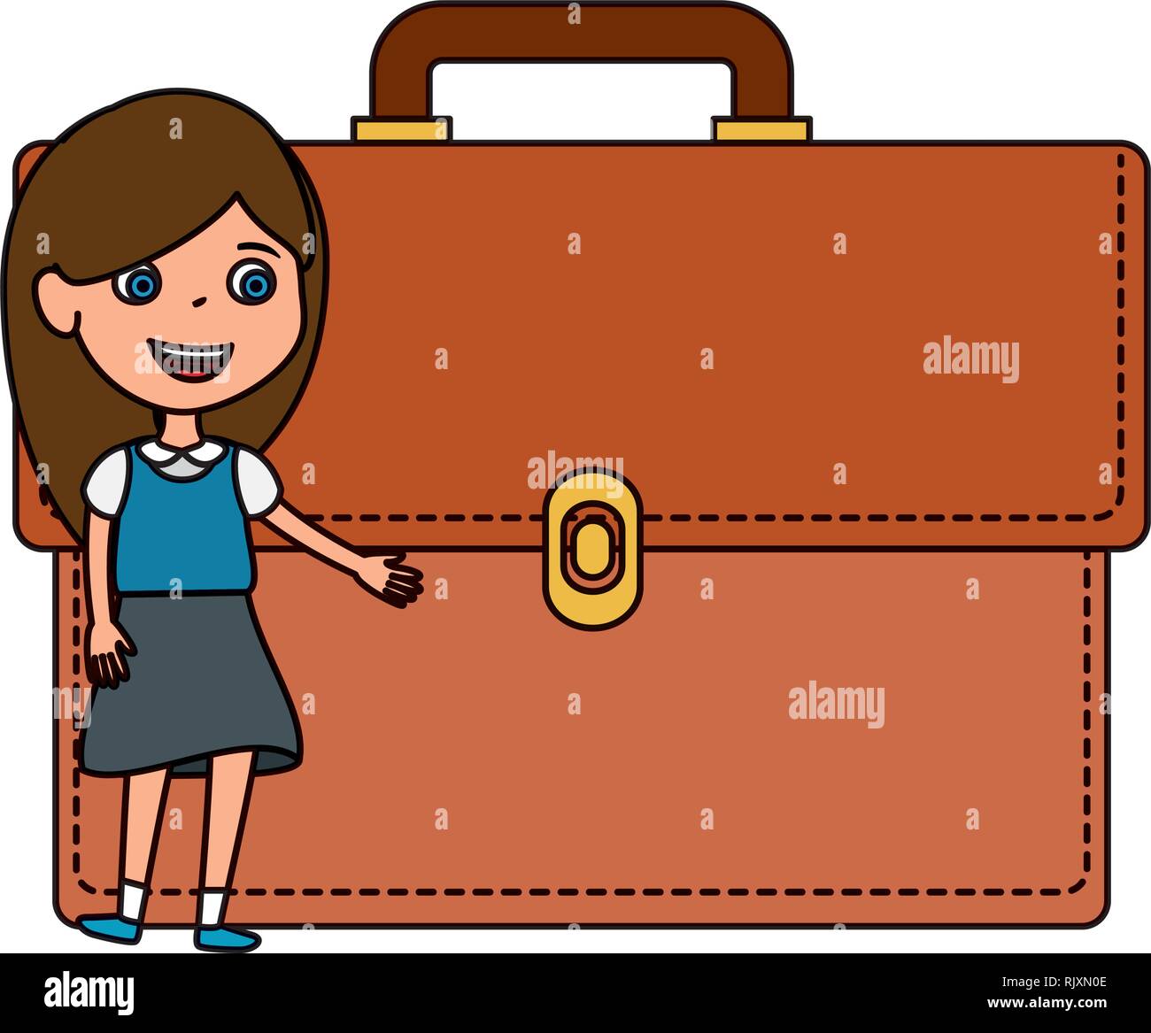 Portfolio Student Stock Vector Images - Alamy
