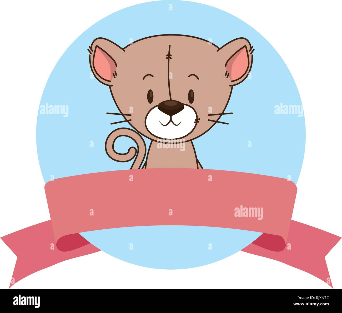 cute little cat character Stock Vector Image & Art - Alamy
