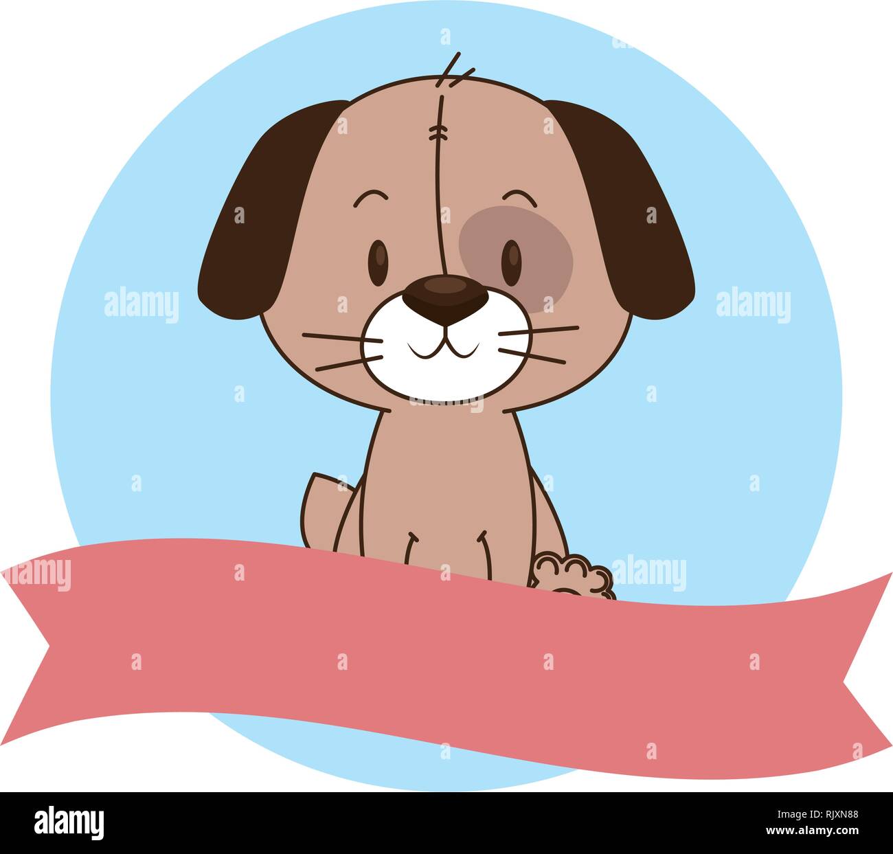 cute little dog character Stock Vector Image & Art - Alamy