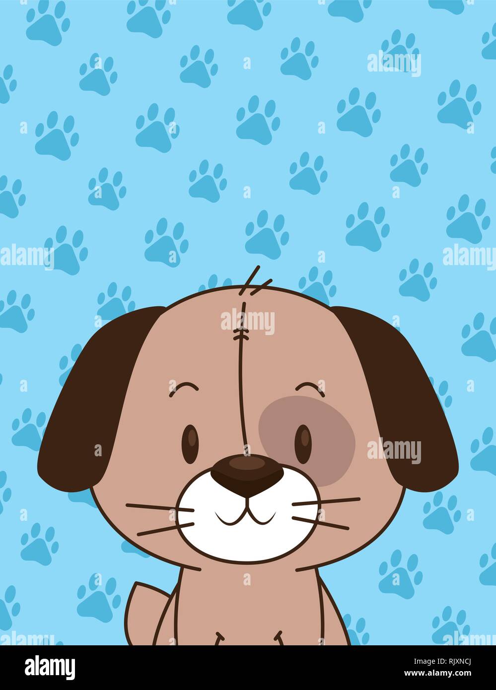 cute little dog character Stock Vector Image & Art - Alamy