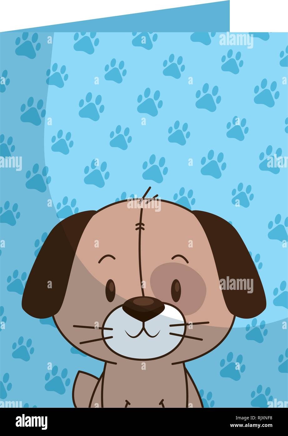 cute little dog character Stock Vector Image & Art - Alamy