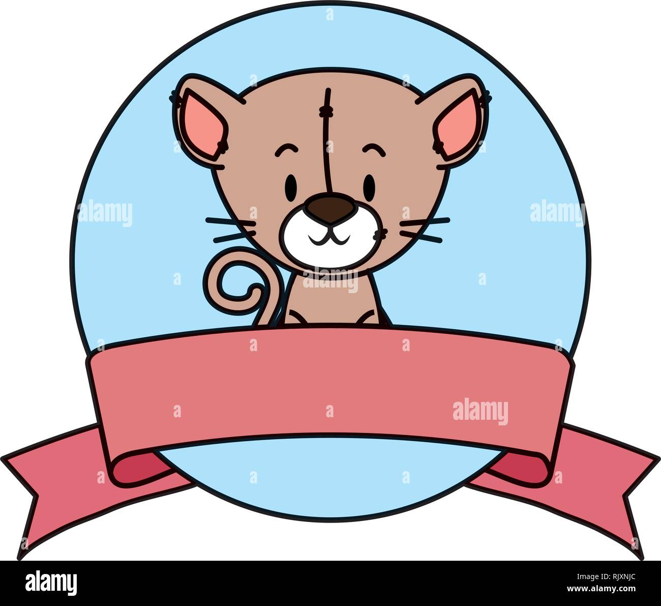 cute little cat character Stock Vector Image & Art - Alamy