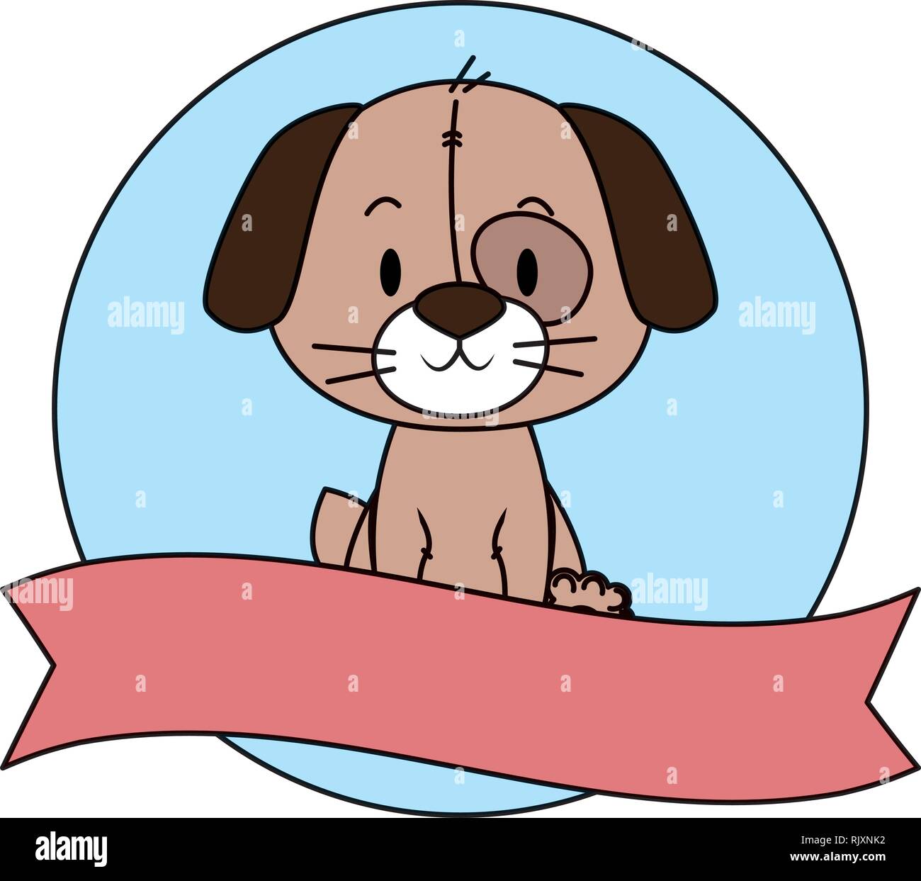 cute little dog character Stock Vector Image & Art - Alamy