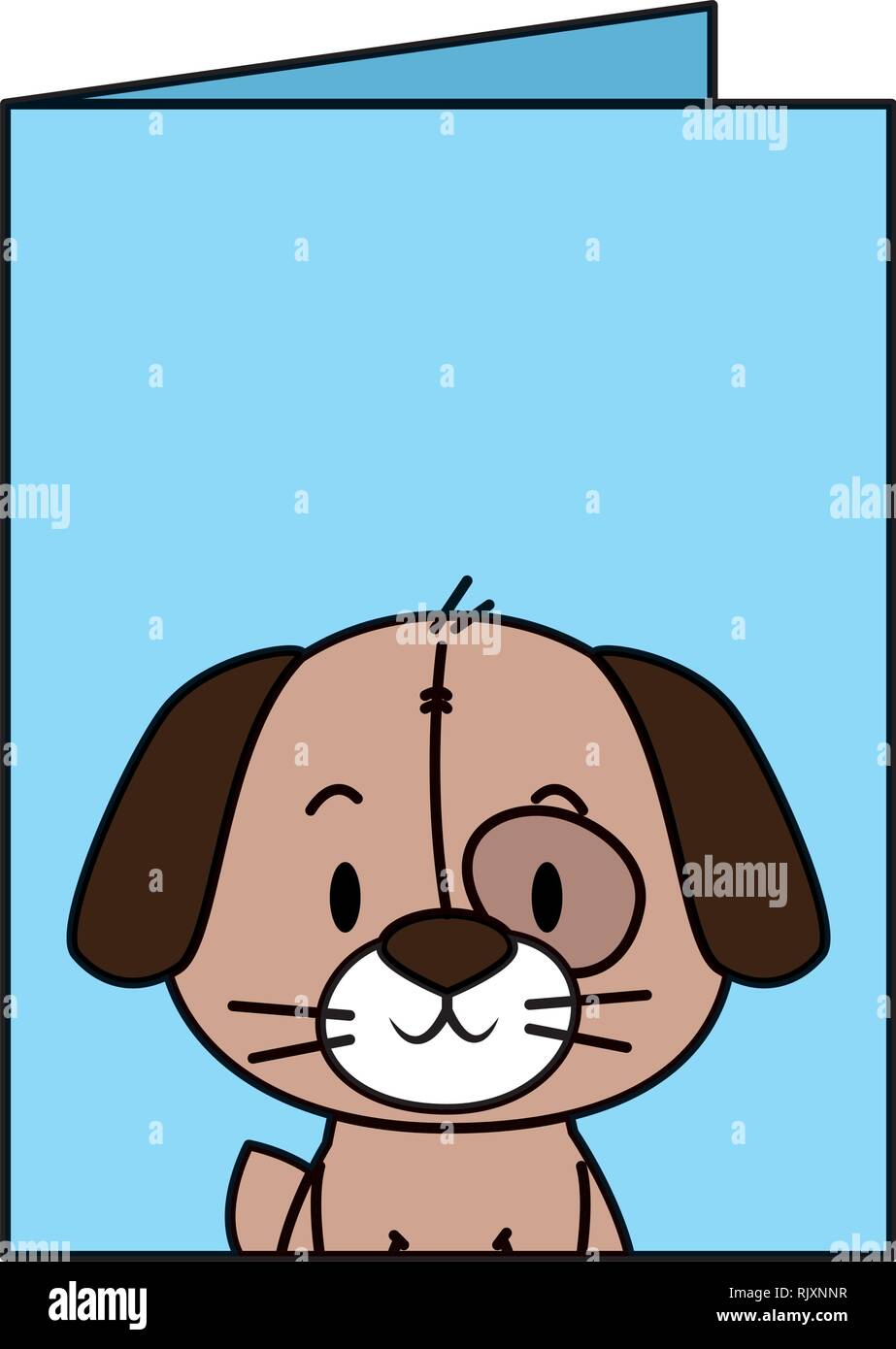 cute little dog character Stock Vector Image & Art - Alamy