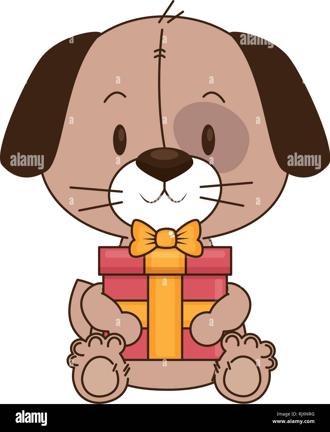 cute little dog character Stock Vector Image & Art - Alamy