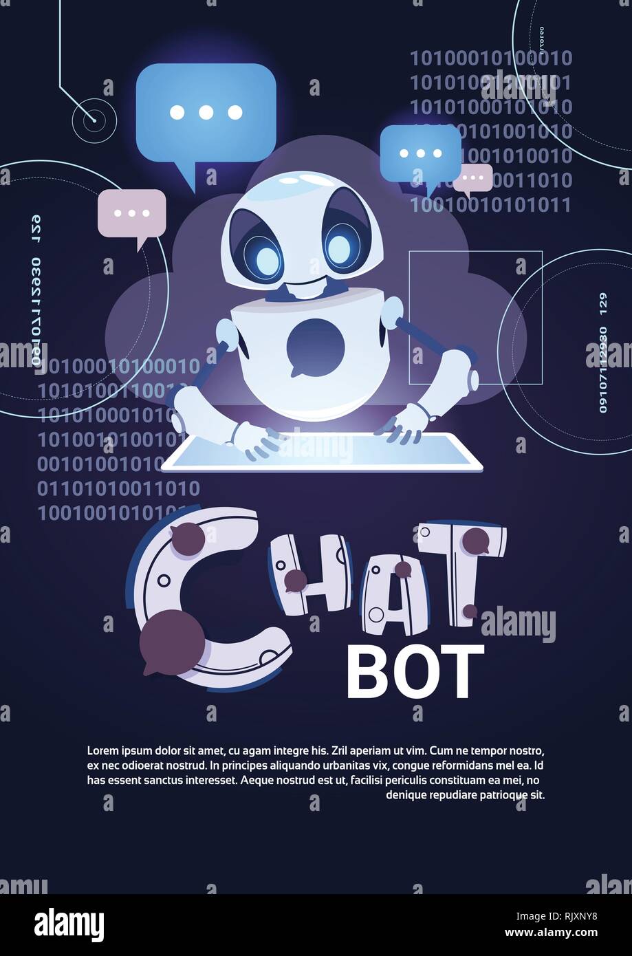 Chatbot Robot Technology, Chatterbot Using Digital Tablet Virtual ...