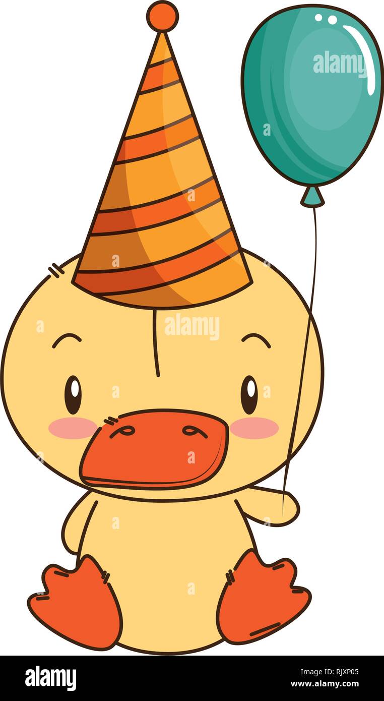 cute little duck character Stock Vector Image & Art - Alamy