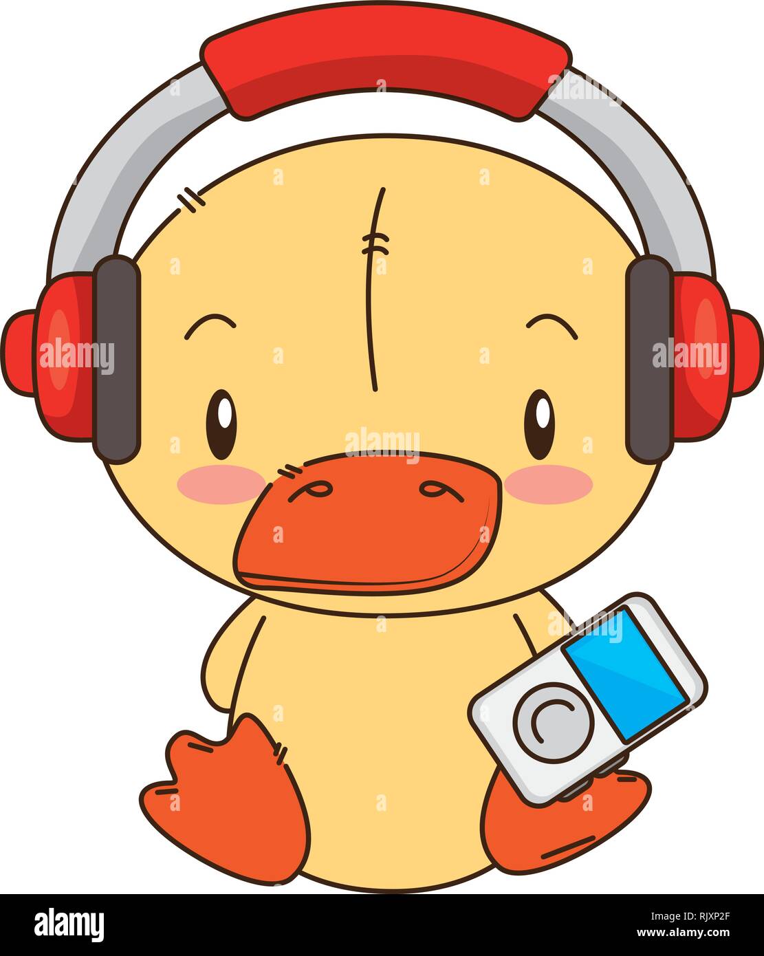 cute little duck character Stock Vector Image & Art - Alamy