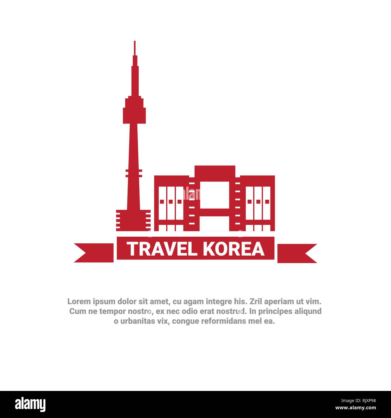 Silhouette famous buildings vector illustration hi-res stock ...