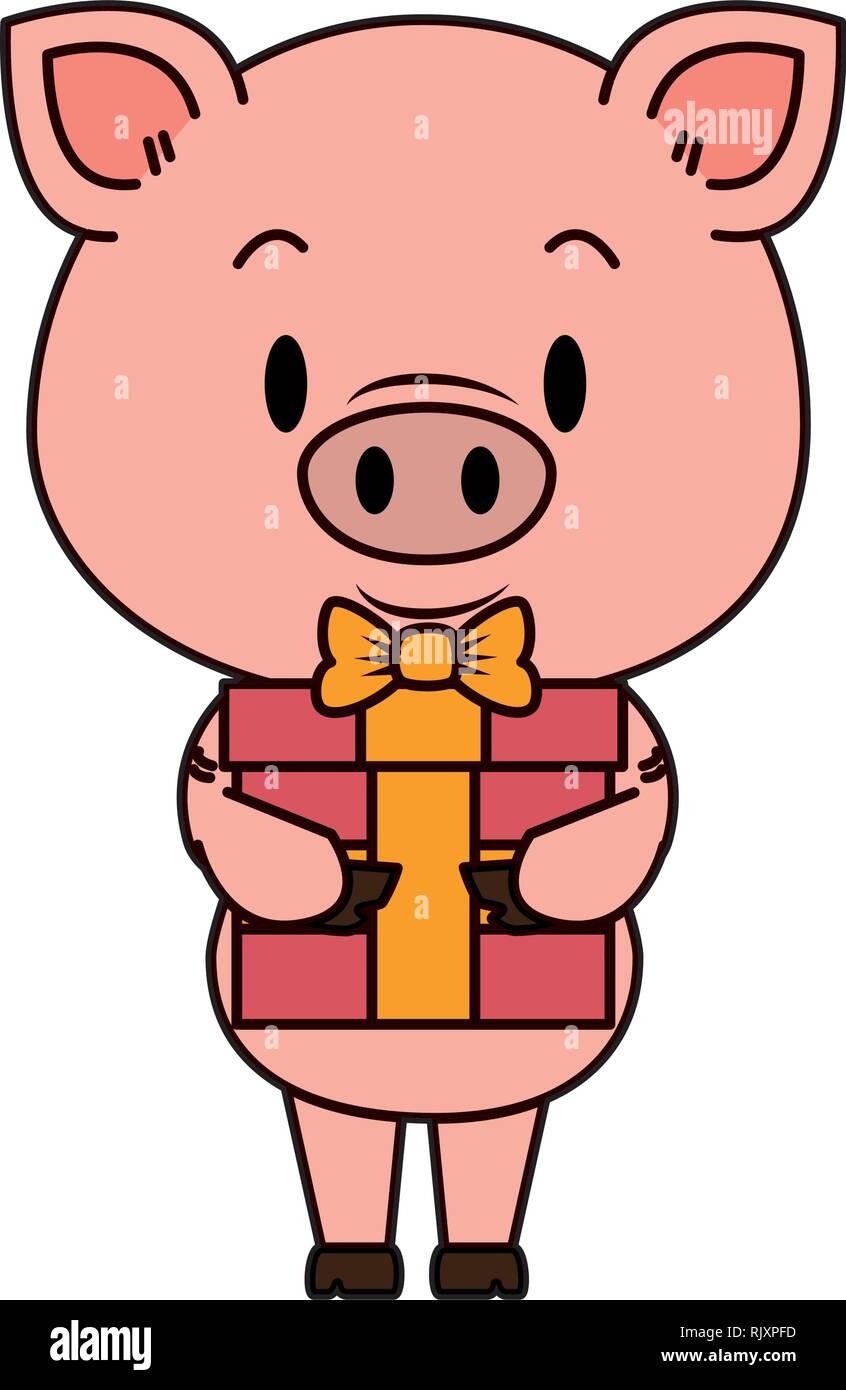 Toy little pig image Stock Vector Images - Alamy