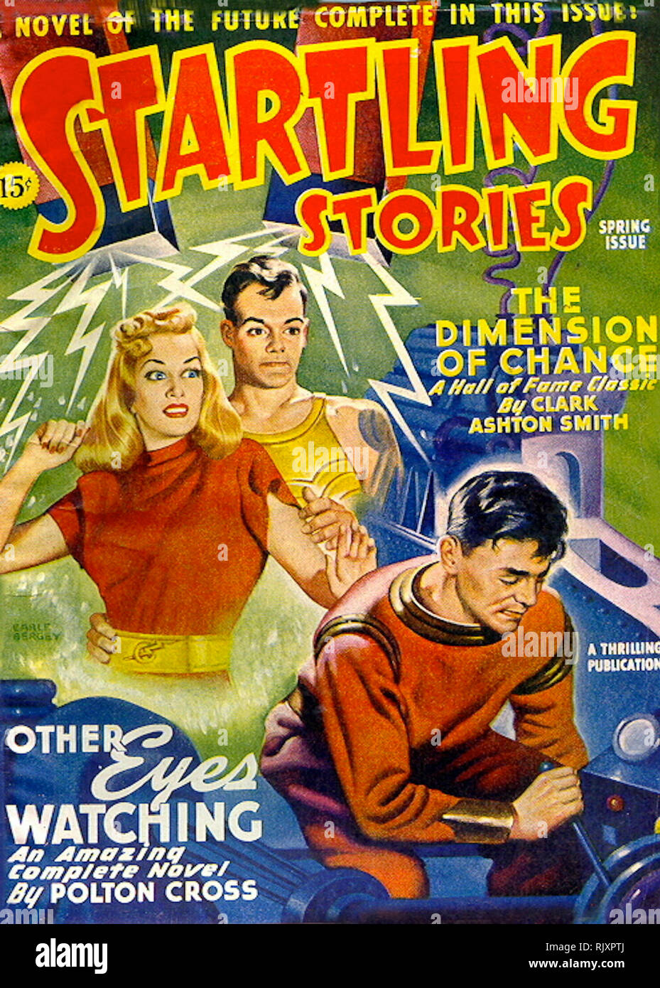 Startling Stories Vol 13 # 3 Spring 1946 Stock Photo - Alamy