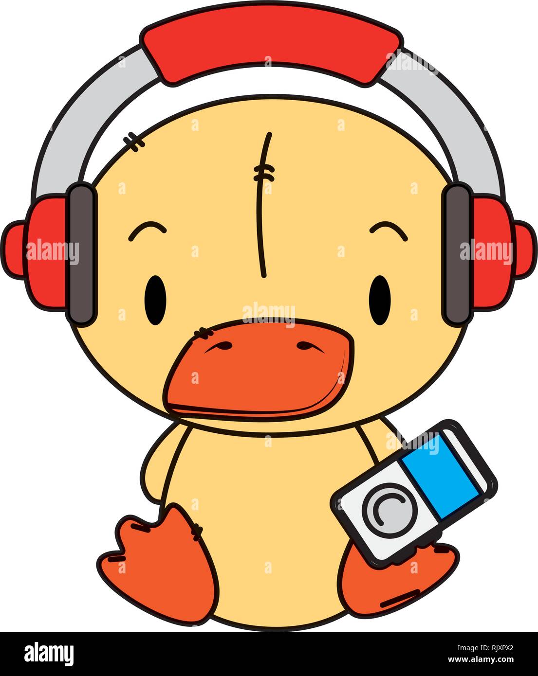 cute little duck character Stock Vector Image & Art - Alamy