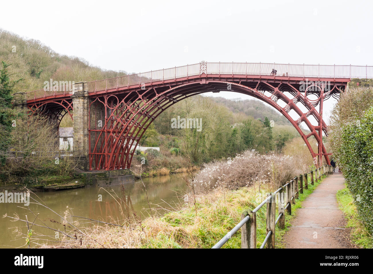 Iron bridge shropshire hi-res stock photography and images - Alamy