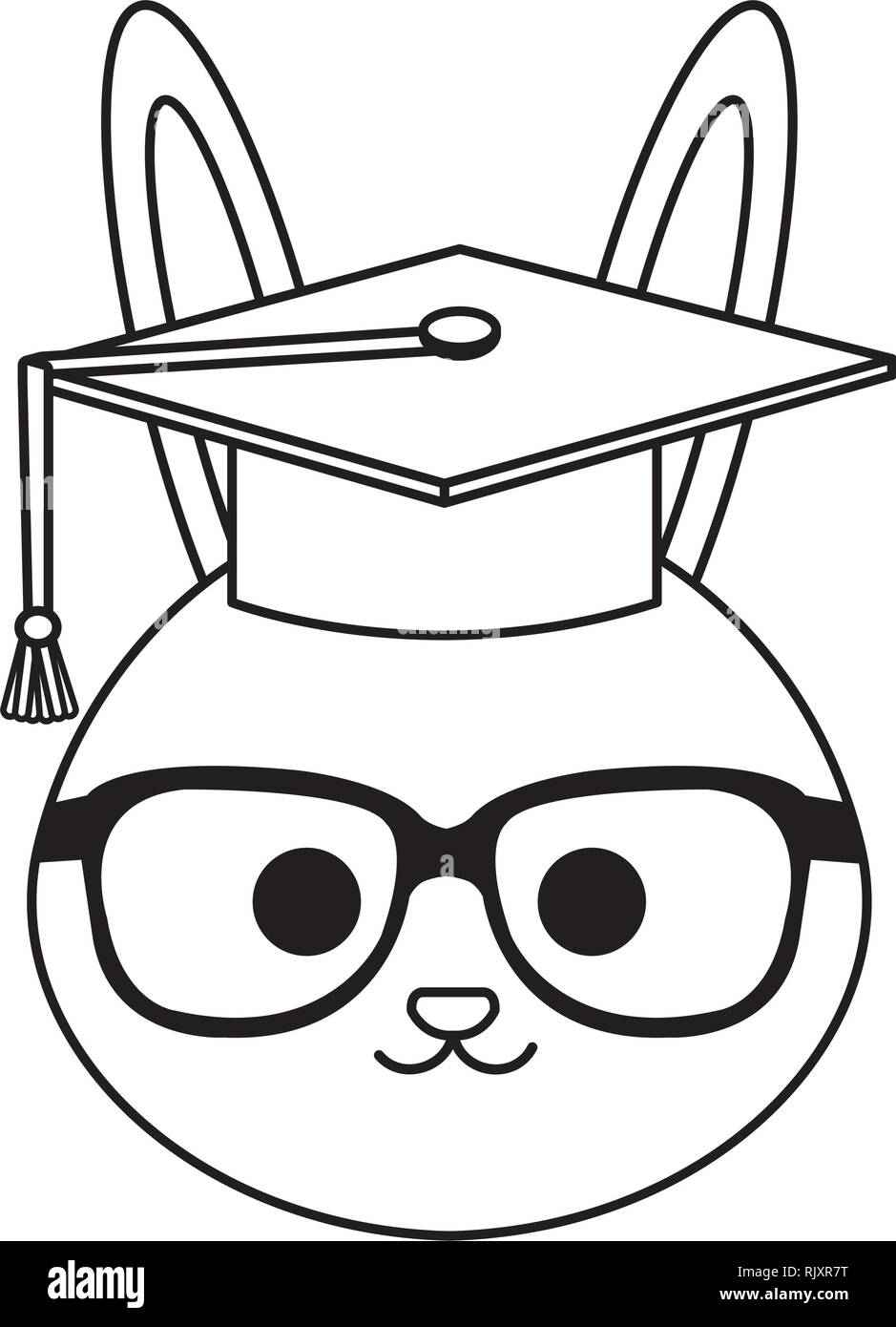 cute little rabbit character Stock Vector Image & Art - Alamy