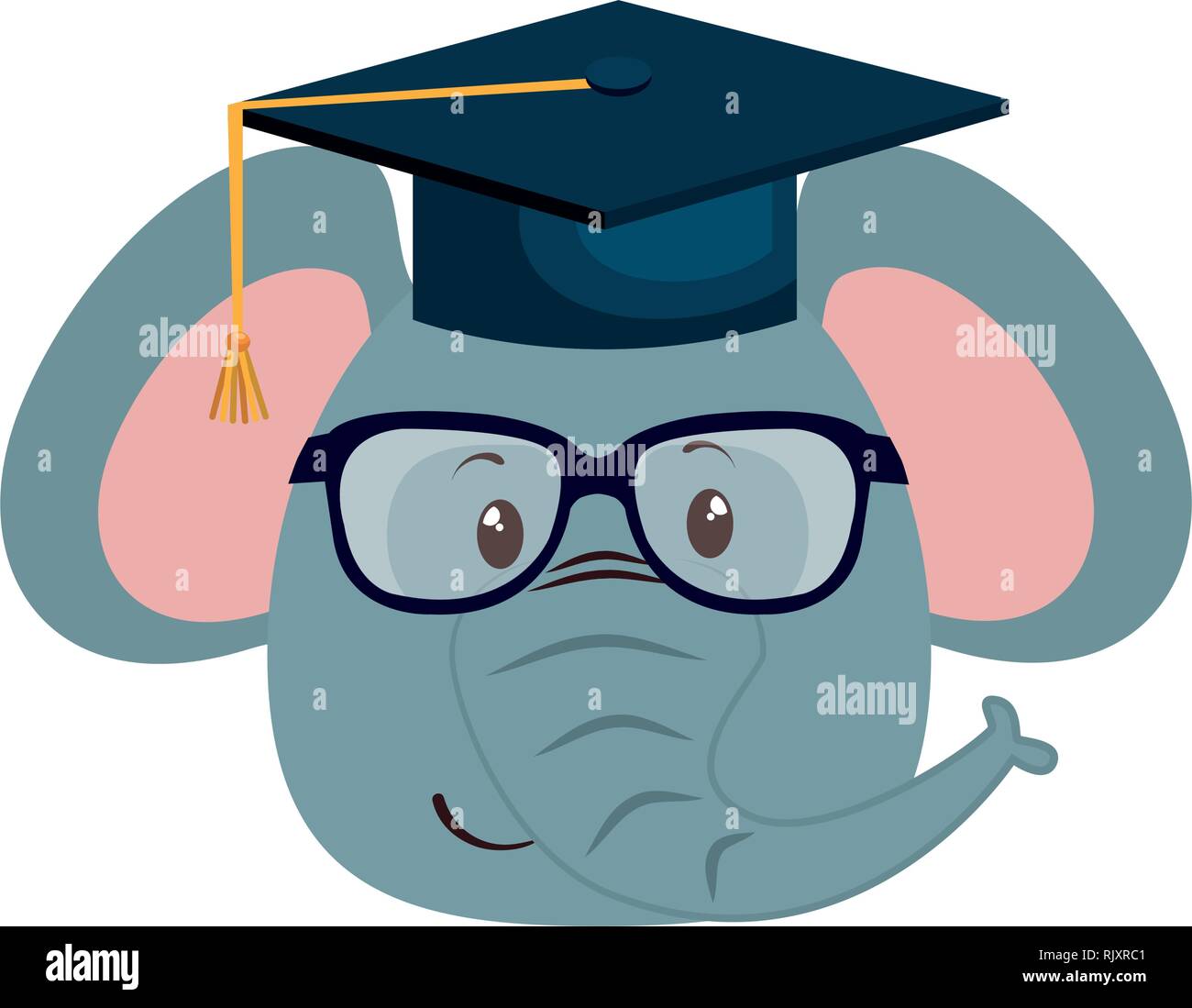 cute little elephant character Stock Vector Image & Art - Alamy