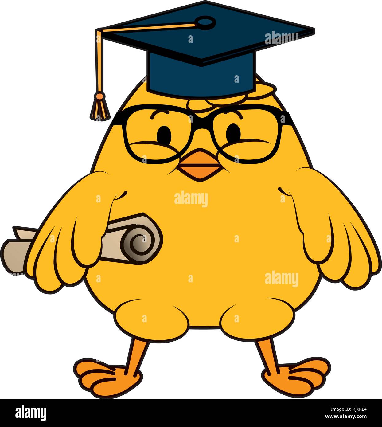 cute little chicken character Stock Vector Image & Art - Alamy