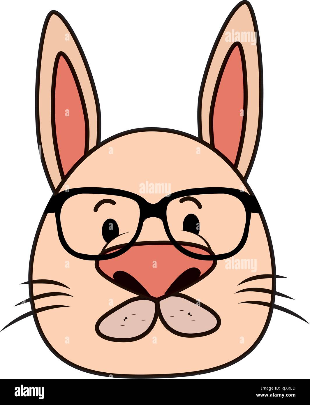 cute little rabbit character Stock Vector Image & Art - Alamy