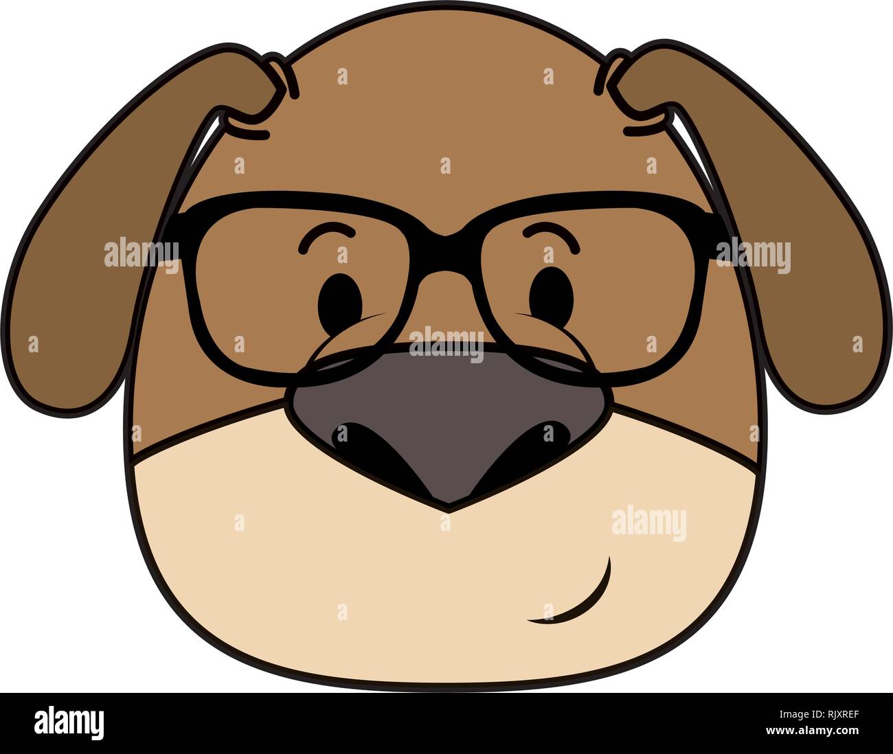 cute little dog character Stock Vector Image & Art - Alamy