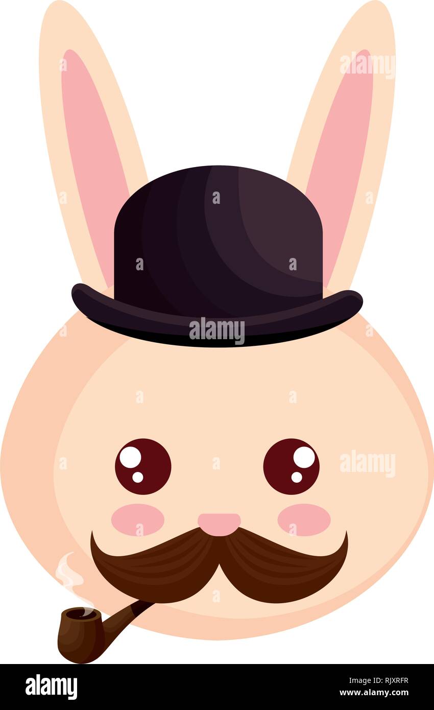 cute little rabbit character Stock Vector Image & Art - Alamy