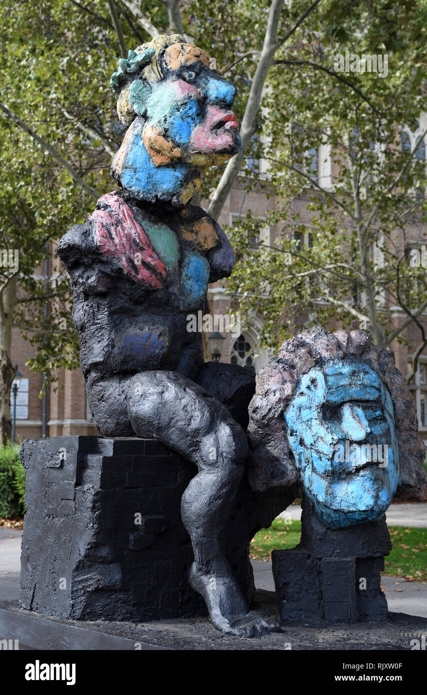 statue of ludwig van beethoven;beethoven place;vienna;austria Stock ...
