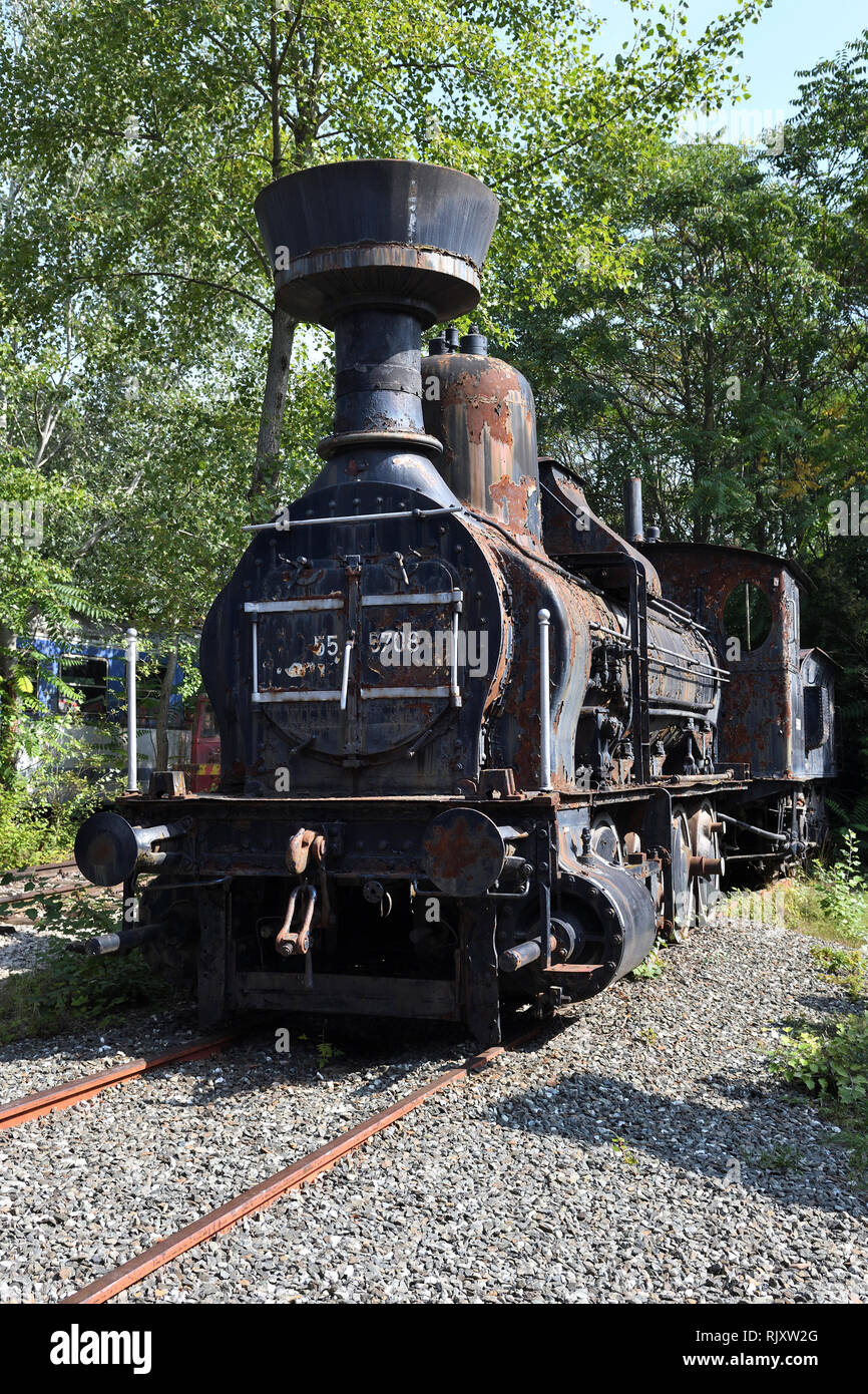 eisenbahnmuseum;das heizhaus;strasshof;vienna;austria;steam locomotive ...
