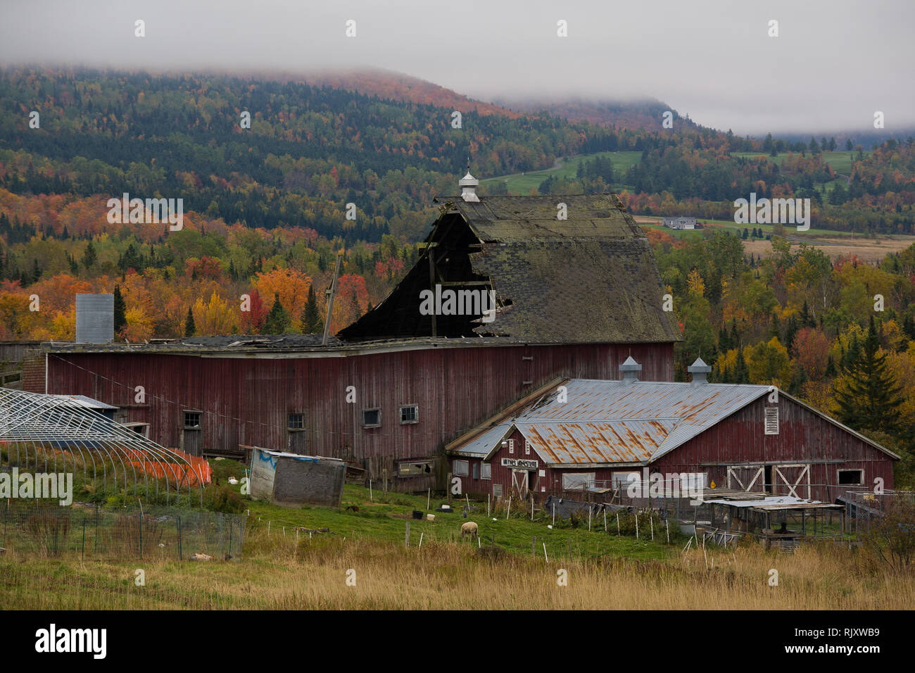 Colebrook, Coos County, New Hampshire, USA Stock Photo - Alamy
