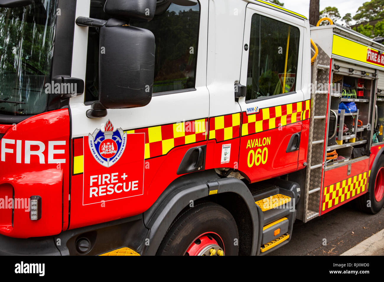 Tender fire truck hi-res stock photography and images - Alamy