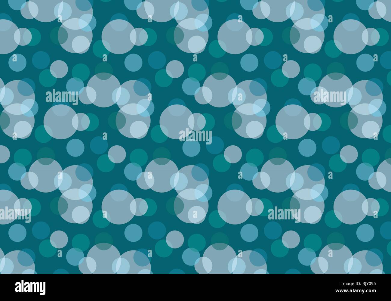 Teal bubbles vector pattern illustration Stock Vector Image & Art - Alamy