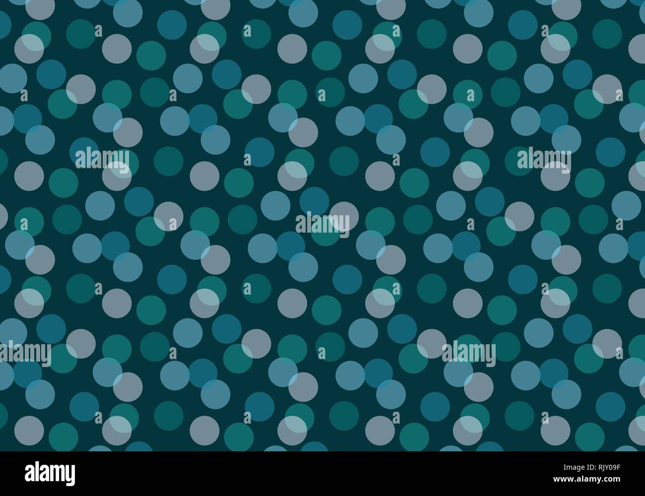 Teal circles vector pattern illustration Stock Vector Image & Art - Alamy